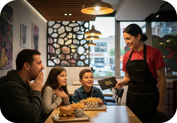 Nominate Family - Secret Burger Kitchen